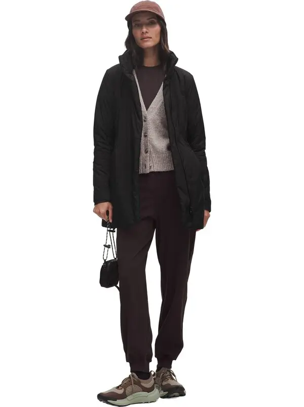 Lululemon Sleek City Long Jacket - Black