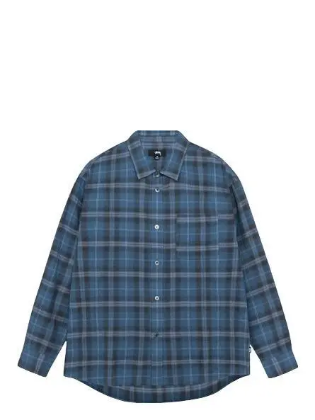 StÜssy Beach Plaid Shirt - Blue