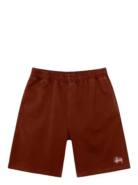 StÜssy Heavy Jersey Short - Wine