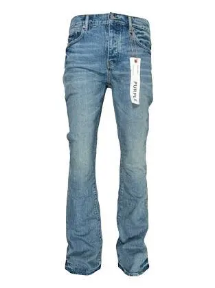PURPLE BRAND P004ffwl425 Flare Worn Jean - Indigo