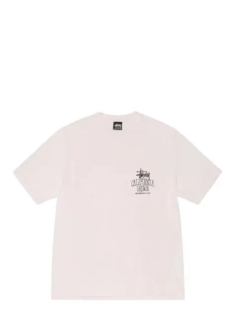 StÜssy Cali Grown Pigment Dyed Tee Shirt - Blush