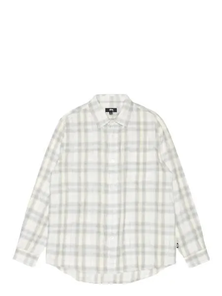 StÜssy Beach Plaid Shirt - Off White