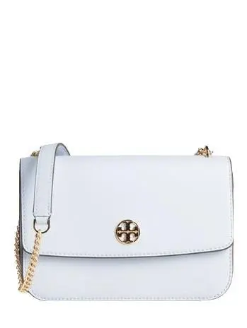 Tory Burch Textured-leather Cross-body Bag - Blue