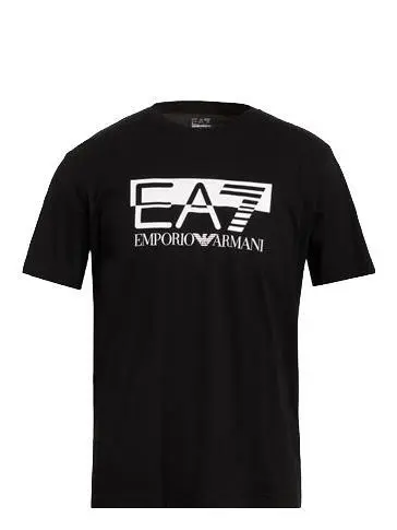 EA7 T-shirt Size Cotton - Black