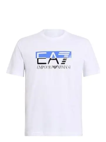 EA7 T-shirt Size Cotton - White