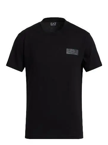 EA7 T-shirt Size Cotton - Black