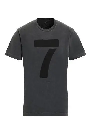 Rag & Bone T-shirt Charcoal Size Cotton - Grey