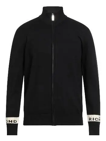 John Richmond Jacquard-knit Cardigan - Black