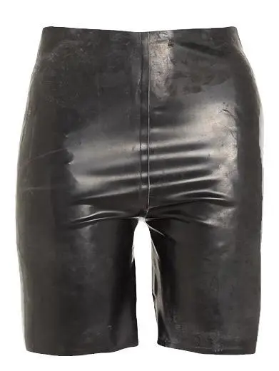 MAISON MARGIELA Rubber Cycling Shorts - Black