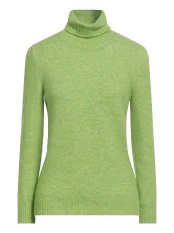 PANICALE Turtleneck In Polyamide, Wool, And Alpaca Wool - Green