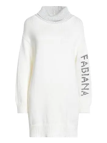 Fabiana Filippi Turtleneck Cotton Top - White