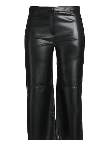 MARC CAIN Wide-leg Cropped Pants - Black