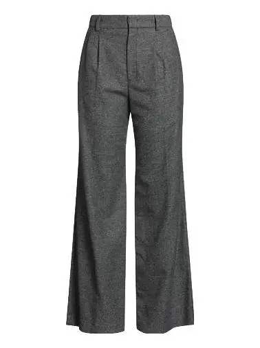 Isabel Marant Wide-leg Flannel Pants - Black