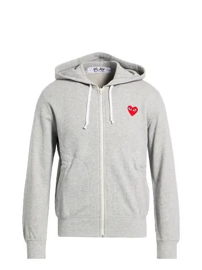 Play Comme Des Garcon Cotton Sweatshirt - Grey