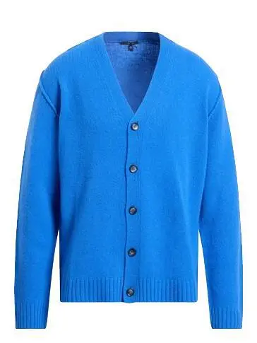 BELLWOOD Virgin Wool Cardigan - Blue