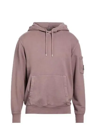 C.P. COMPANY Cotton Fleece Hooded Sweatshirt - Beige