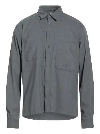 C.P. COMPANY C. P. Company Shirt Size Polyester, Wool, Elastane - Grey
