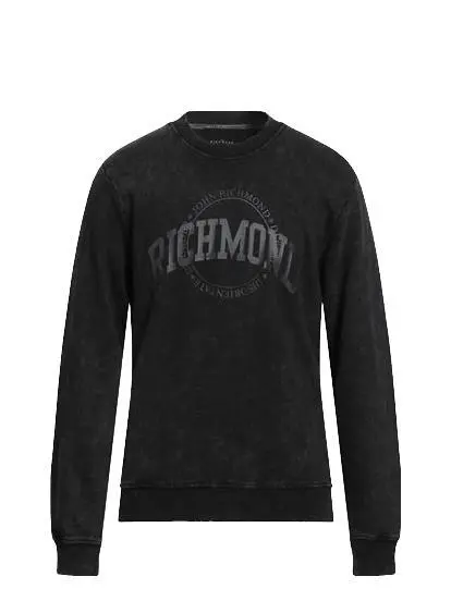 John Richmond Cotton-blend Terry Sweatshirt - Black