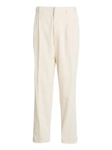 Brunello Cucinelli Corduroy Tapered Leg Pants - White
