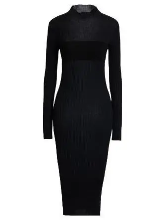 Pinko Midi Bodycon Dress - Black