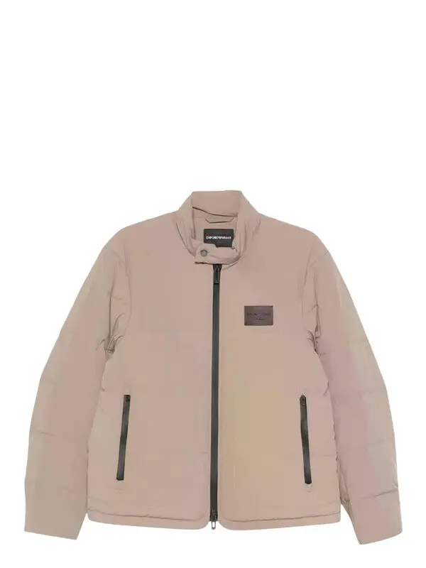 Emporio Armani Zip-up Padded Jacket - Neutrals