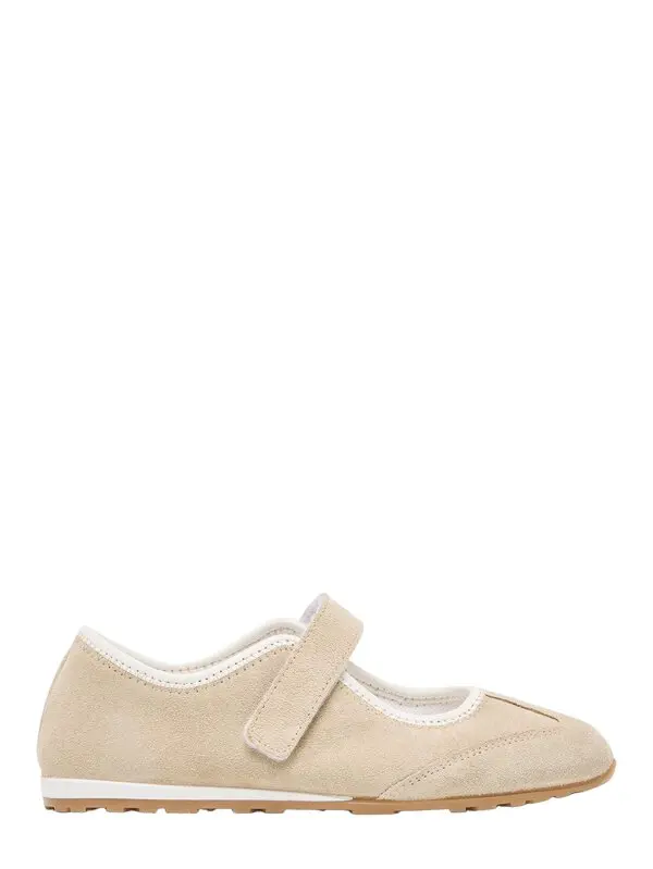 DOLCEVITA Sofya Mary Jane Sneakers - Camel Suede