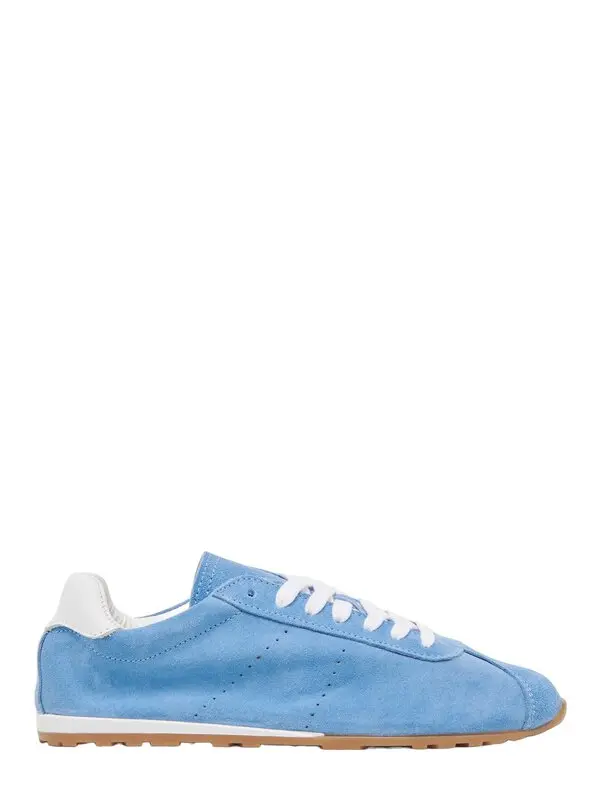 DOLCEVITA Serina Low-top Suede Sneakers - Blue Suede