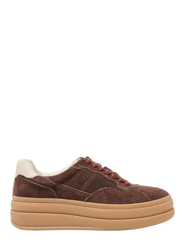 DOLCEVITA Naomy H2o Sneakers - Dk Brown Suede
