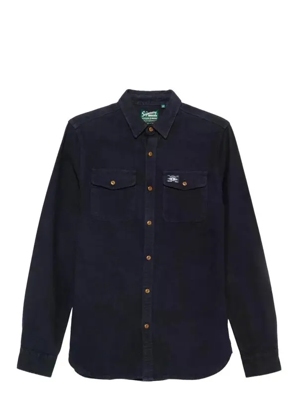 Superdry Corduroy Shirt - Blue