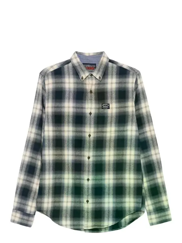 Superdry Checked Shirt - Blue
