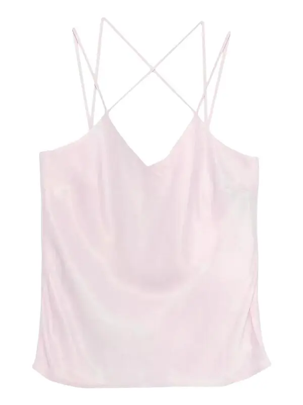 TWINSET Crossover-strap Tank Top - Pink