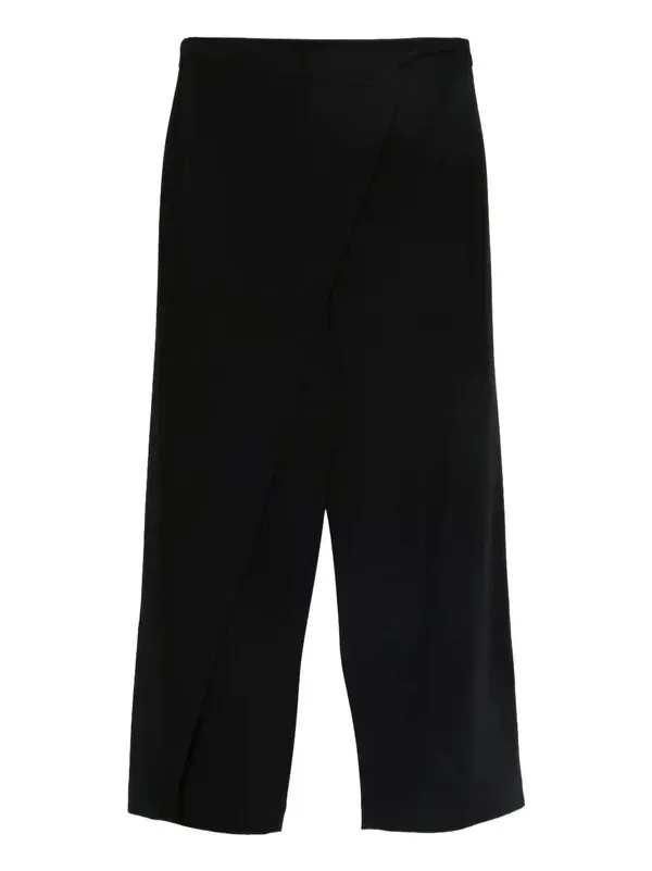 NINE:INTHE:MORNING Asymmetric Trousers - Black