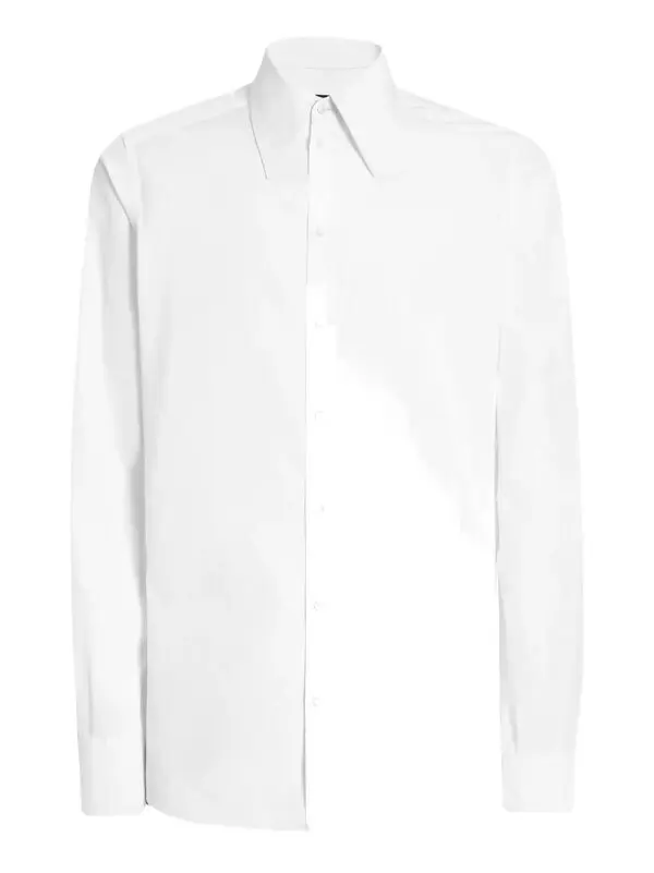 Dolce & Gabbana Long-sleeve Button-down Shirt - White
