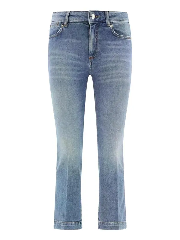 Sportmax Schermo Flared Jeans - Blue