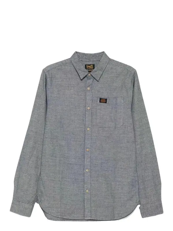 Superdry Chest-pocket Shirt - Blue