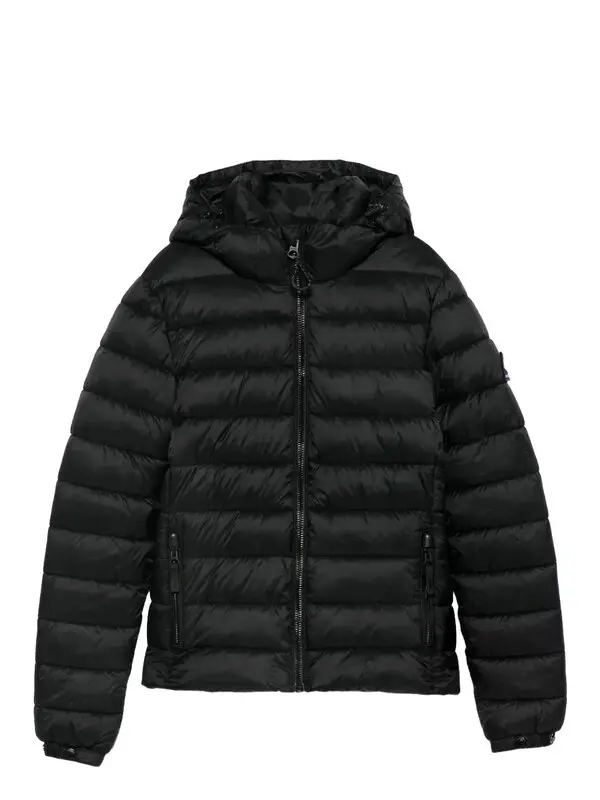 Superdry Hooded Padded Jacket - Black