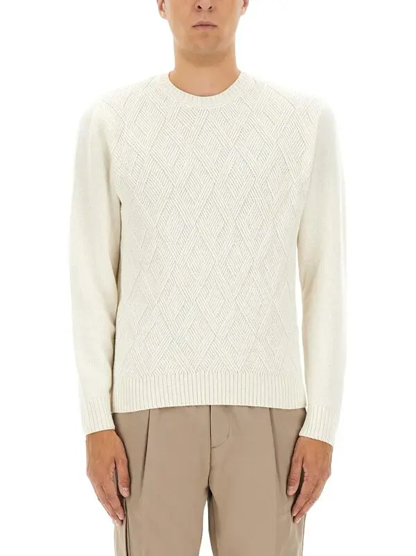 Herno Cashmere Sweater - White