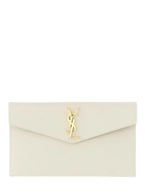 Saint Laurent Uptown Pouch - Beige