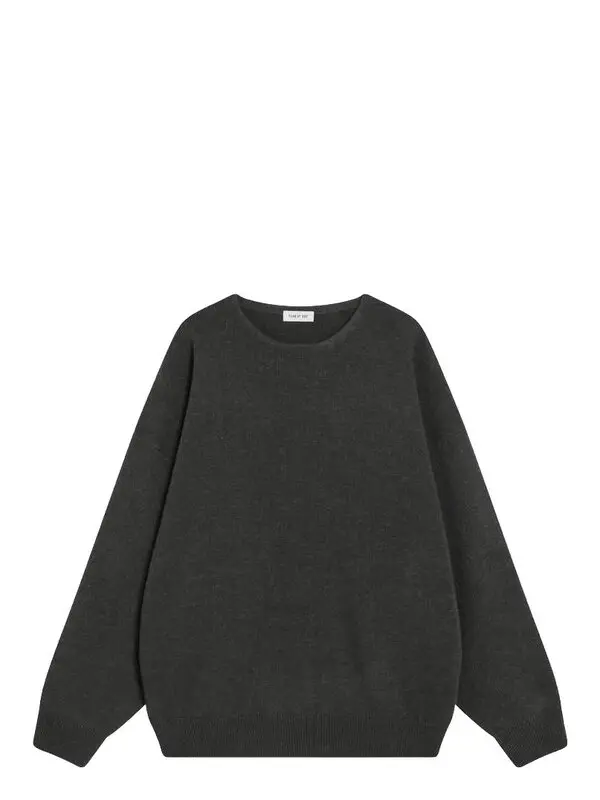 Fear Of God Faded Crewneck Sweater - Black