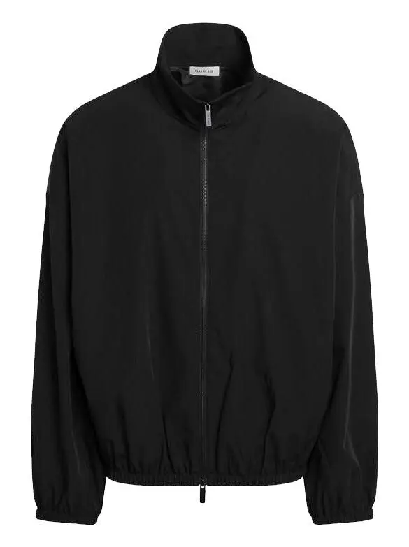 Fear Of God Nylon Track Jacket - Black