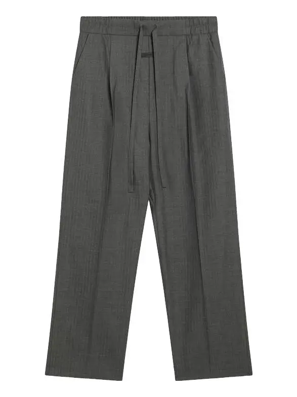 Fear Of God Trousers With Drawstring - Grey