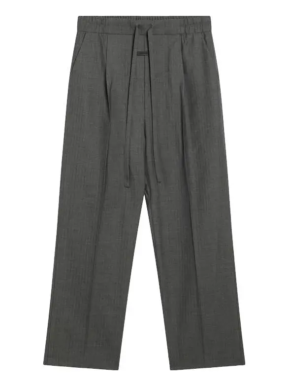 Fear Of God Trousers With Drawstring - Grey