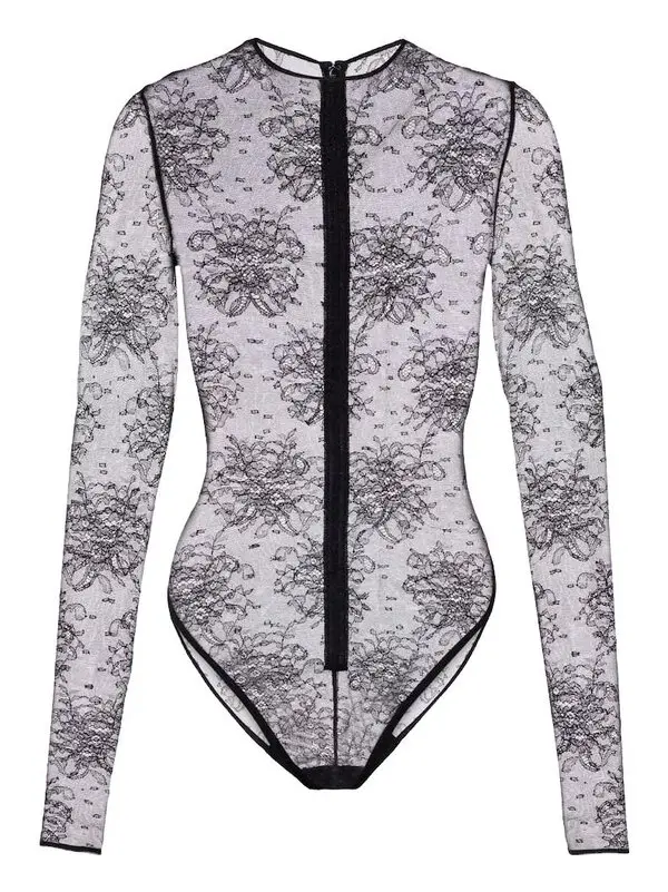 Dolce & Gabbana Lace Bodysuit - Black