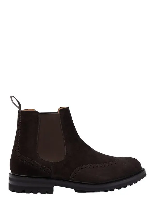 Church's Mcentyre Lw Suede Chelsea Boots - Brown