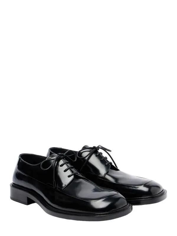 Victoria Beckham Leather Brogues - Black
