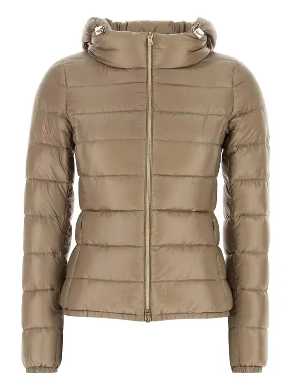 Herno Quilted Down Jacket - Beige O Tan