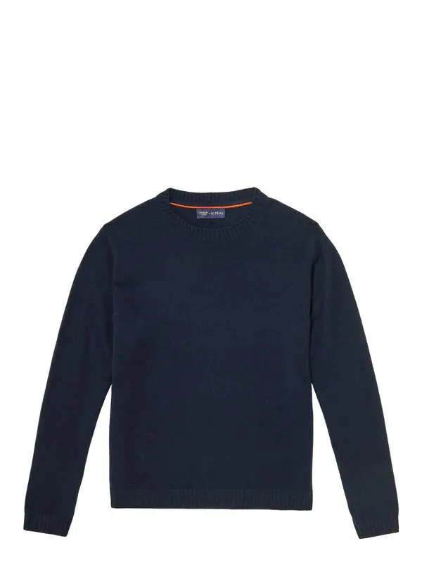 N.peal Stanley Tucci Organic Cashmere Sweater - Blue