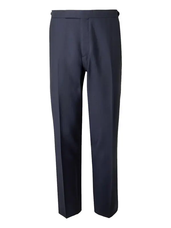 Mr P. Slim-fit Tuxedo Trousers - Blue