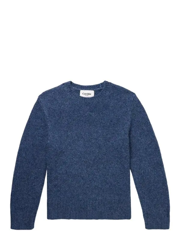 CORRIDOR Wool-blend Sweater - Blue