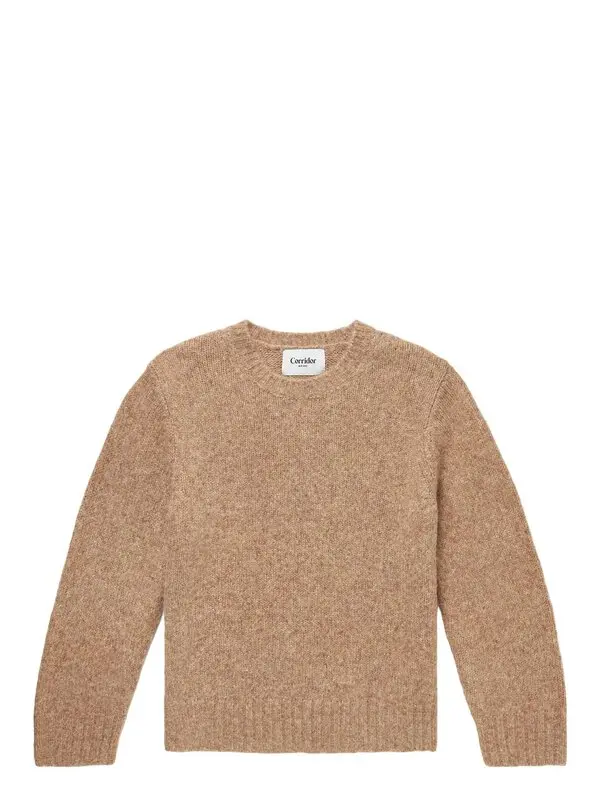 CORRIDOR Wool-blend Sweater - Brown